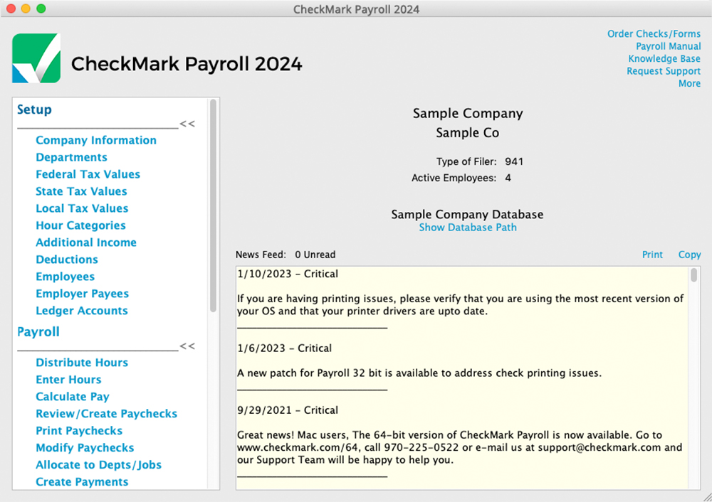 Best Payroll Software for Mac | CheckMark